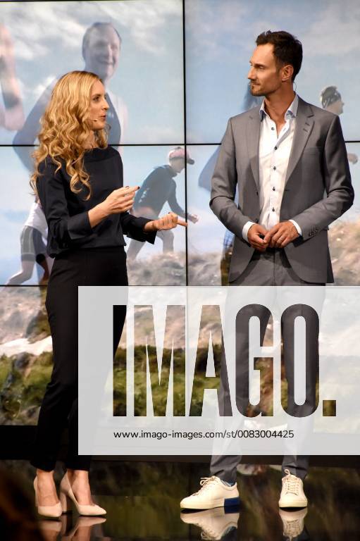 Caro Matzko and Fero Andersen recording the TV broadcast Health The ...