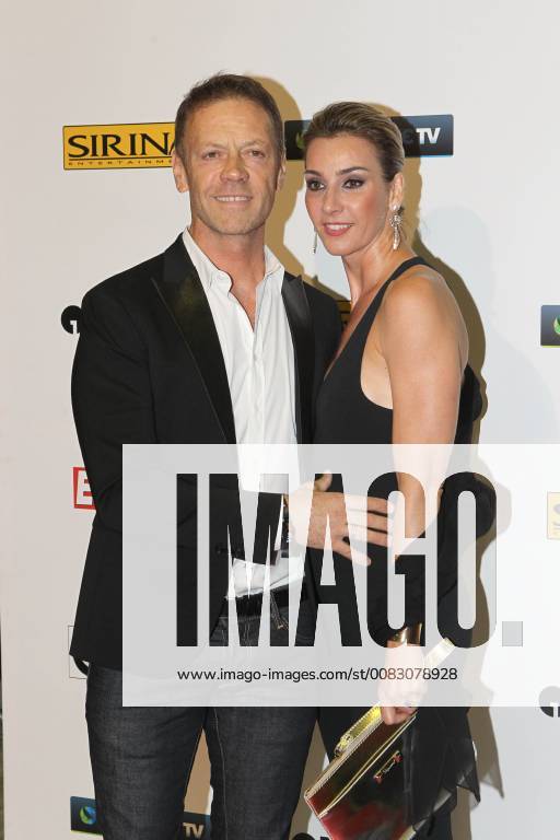 May 5 2018 Athens Greece Pornstar Rocco Siffredi With His Wife