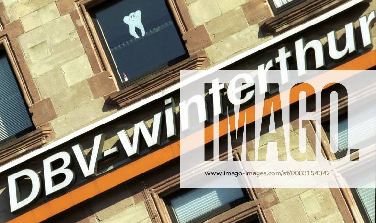 Logo of DBV Winterthur Insurance in Saarbrücken 18 2 2003 SYMBOL PHOTO