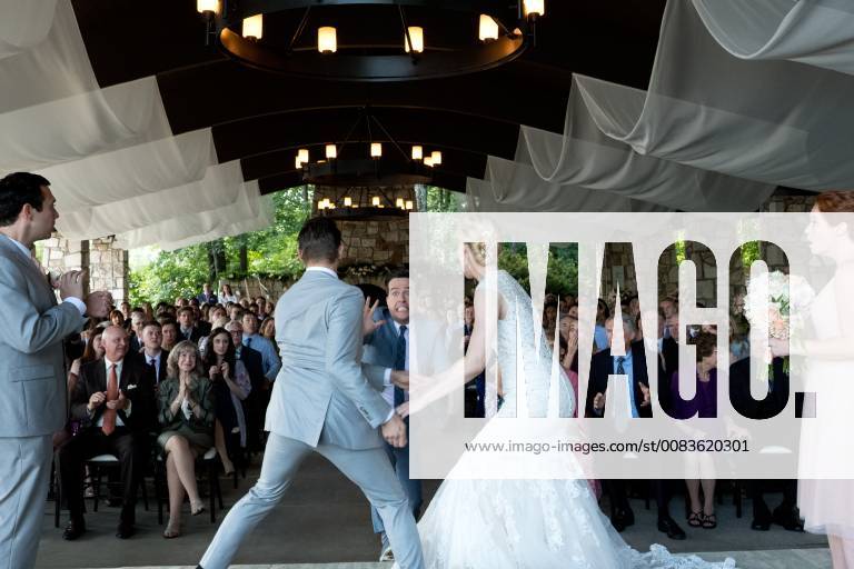 (Center L-R) JEREMY RENNER as Jerry Pierce, ED HELMS as Hogan Hoagie ...