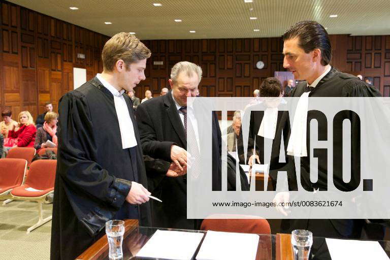 - BRUGGE, BELGIUM: Lawyer Vincent Andries, Lawyer Victor Van Aelst and ...
