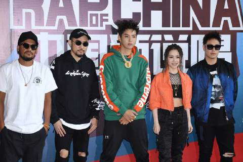 Taiwanese singer Chang Chen-yue, rapper MC Hotdog, Chinese singer and ...