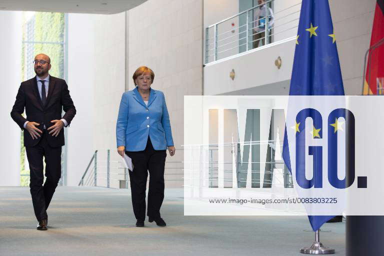 Germany Berlin Federal Chancellery Press briefing by German Chancellor ...