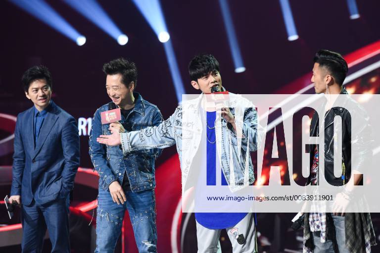 Chinese singer Li Jian, Taiwanese singers Harlem Yu, Jay Chou, and Hong ...