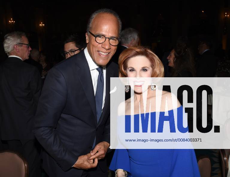 Lester Holt and Kat Kramer attends the 60th SoCal Journalism Awards ...