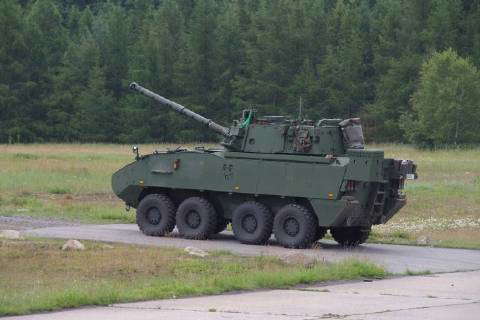 - BERGEN-HOHNE, BELGIUM: An Armoured Infantry Vehicles AIV Piranha IIIC ...