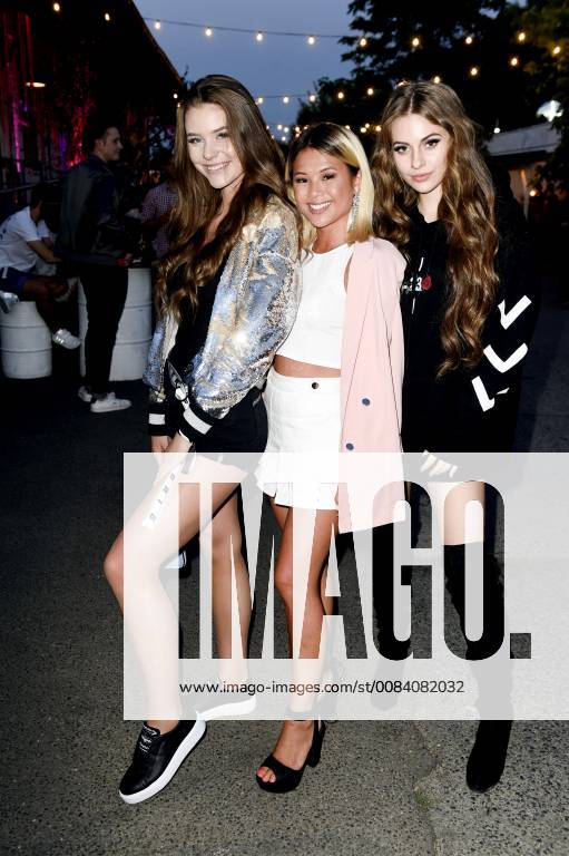 Emilia Bartoeck, MayaRe und Lisa-Marie Schiffner bei den NYX Face ...