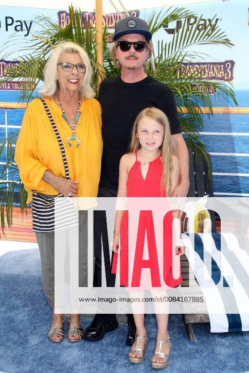 David Spade with his daughter Harper Spade and mother Judith M Spade at ...