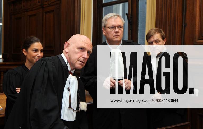 - BRUSSELS, BELGIUM: Nadia Lorenzetti (L), lawyer of the accused Akar ...