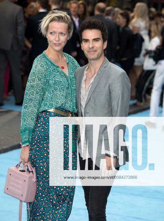 Rebecca Walters and Kelly Jones attend the London premiere of Swimming ...