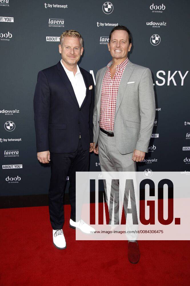 Richard Grenell with his partner Matt Lashley at the Michalsky ...