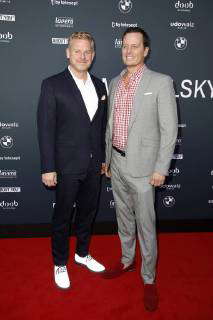 Richard Grenell with his partner Matt Lashley at the Michalsky ...
