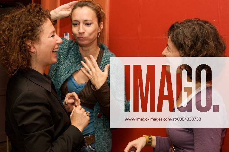 - GENT, BELGIUM: Flikken Pascal Michiels, Tania Koek and Rebeca Huys ...