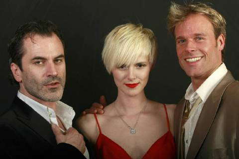 - KNOKKE, BELGIUM: Actor Guy Van Sande, girlfriend Stephanie Clerckx ...