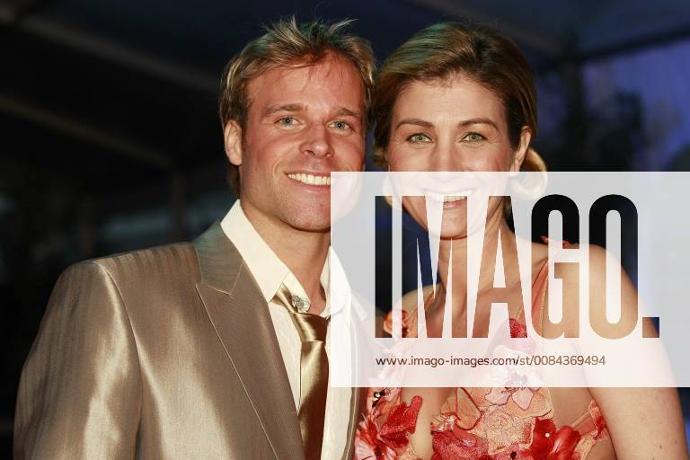 - KNOKKE, BELGIUM: Nicolas Liebart and his wife Debby Pfaff pose for a ...