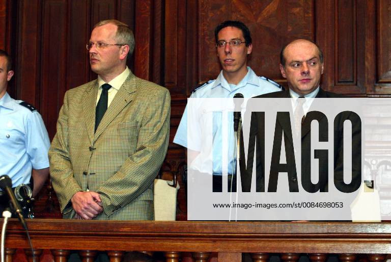 BRU21 - - ANTWERP, BELGIUM: (L-R) Alex Vercauteren and Germain Daenen ...