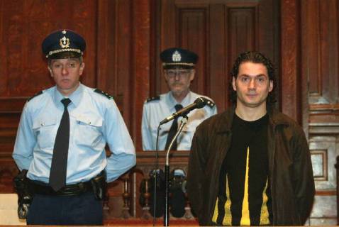 BRU74 - - ANTWERP, BELGIUM: Goran Vrbaski alias Rajko Nenadovic ...