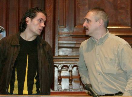 BRU74 - - ANTWERP, BELGIUM: Goran Vrbaski alias Rajko Nenadovic ...