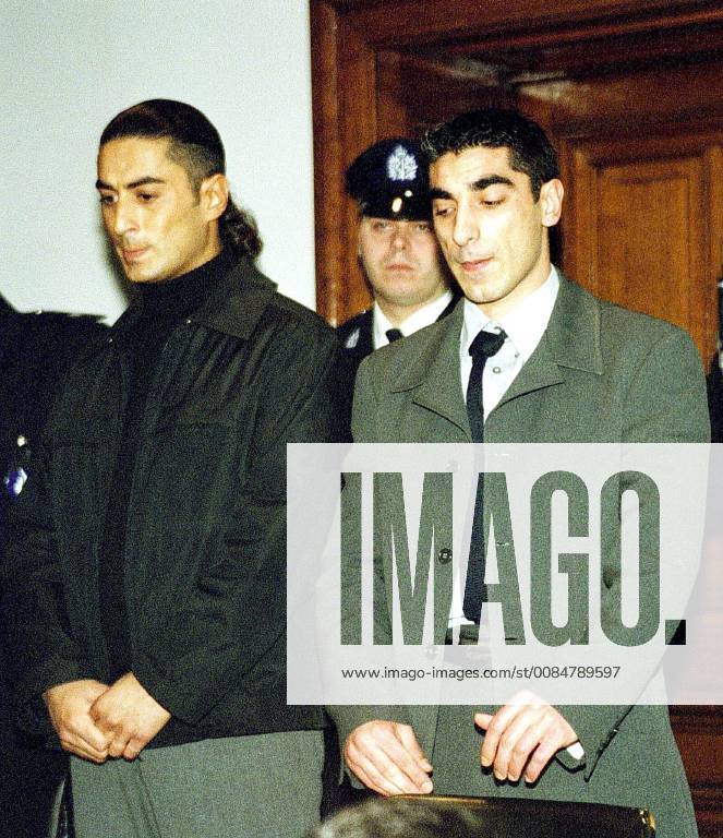 BRU54 - - NAMUR, BELGIUM: David Orlando (L) and his accomplice Erhan ...