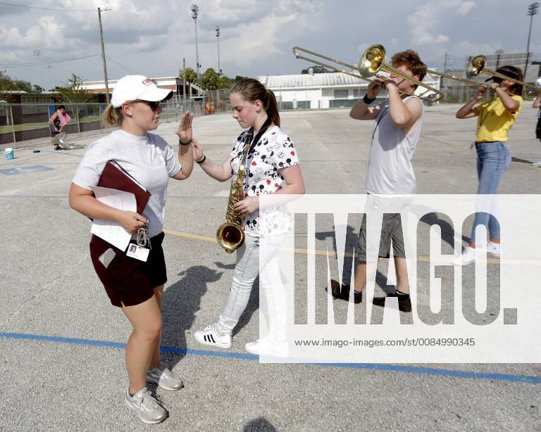 Tampa, Florida, U.S. - OCTAVIO JONES Times .Chamberlain band director ...