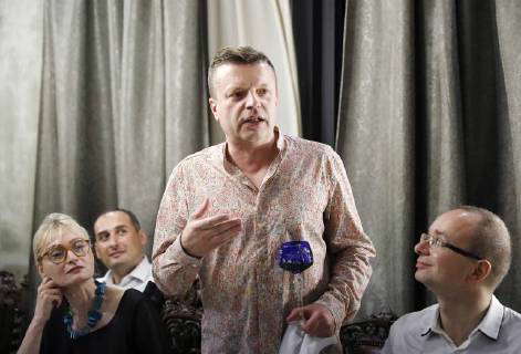 TBILISI, GEORGIA - SEPTEMBER 16, 2018: Maria Sozzani, the widow of ...