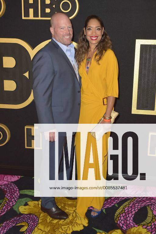 Kevin Wright and Gina Torres at the HBO Aftershow Party of the 70 ...