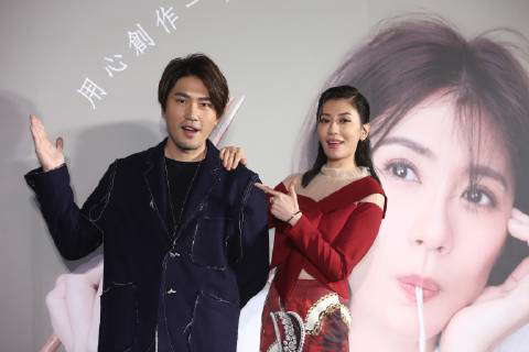 TAIPEI, CHINA - OCTOBER 8: Actress Alyssa Chia and her brother Wesley ...