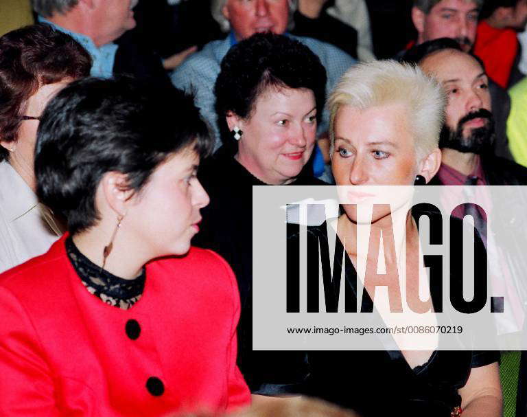 Christa Müller partner of Prime Minister Oskar Lafontaine SPD on Saturday