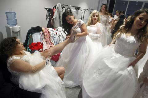 October 29, 2018 - Kiev, Ukraine - Participants prepare backstage ...