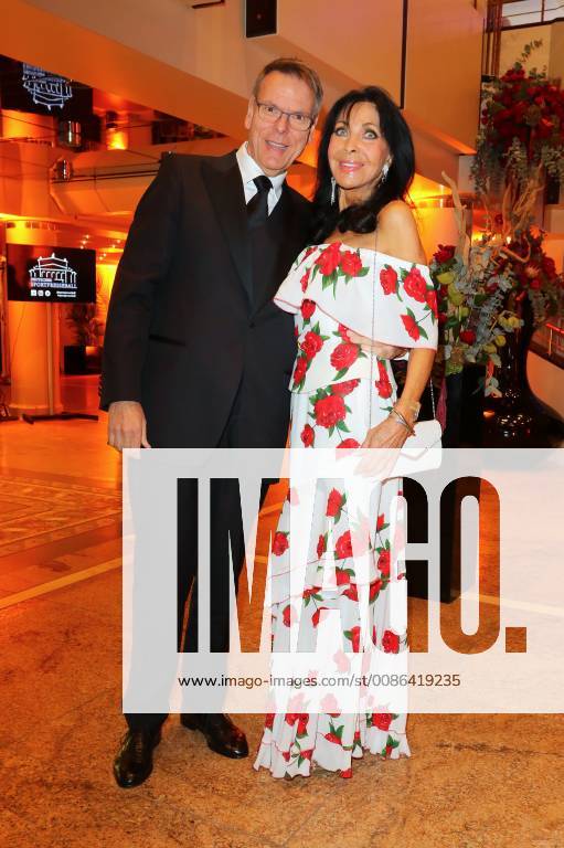 Sports Press Ball 03 11 2018 Dunja Rajter Mann Michael Eichler at the ...