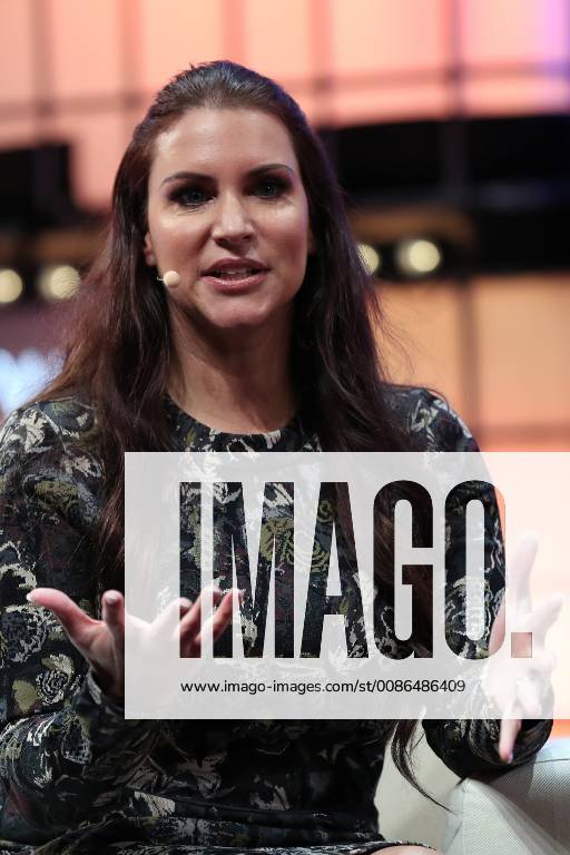 November 6, 2018 - Lisbon, Portugal - WWE Chief Brand Officer Stephanie ...