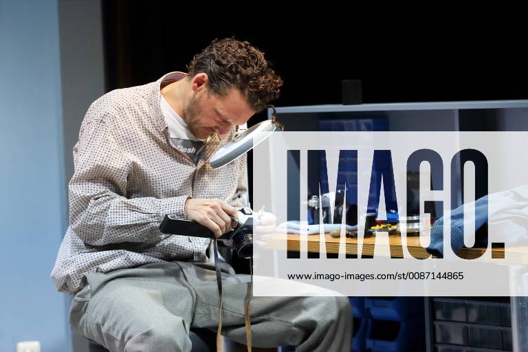 Felix Rech as Wheeler during the photo rehearsal for Wheeler in the ...