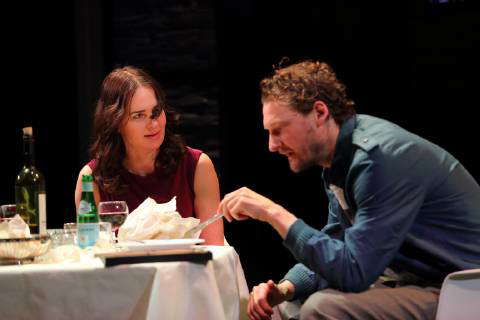 Stephanie Eidt as Jules and Felix Rech as Wheeler during the photo ...