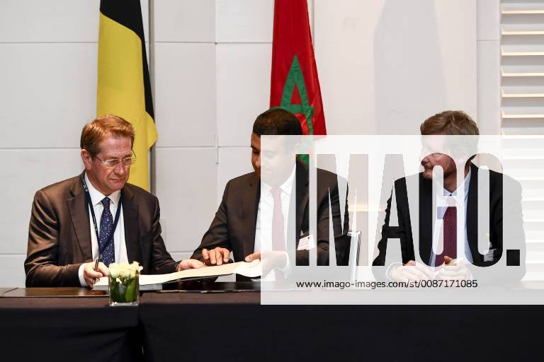 Yves Caprara, President Prayon Technologies, Soufiane El Kassi ...