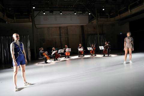 Lisa Rykena and Jahra Rager Wasasala, during the photo rehearsal for ...