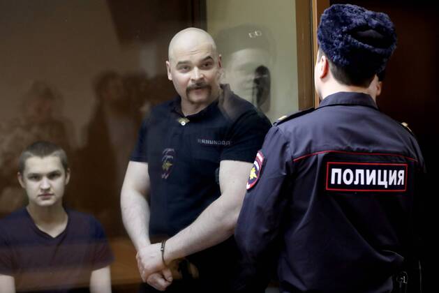 MOSCOW, RUSSIA - : Maxim Martsinkevich, a far-right anti-drug activist ...