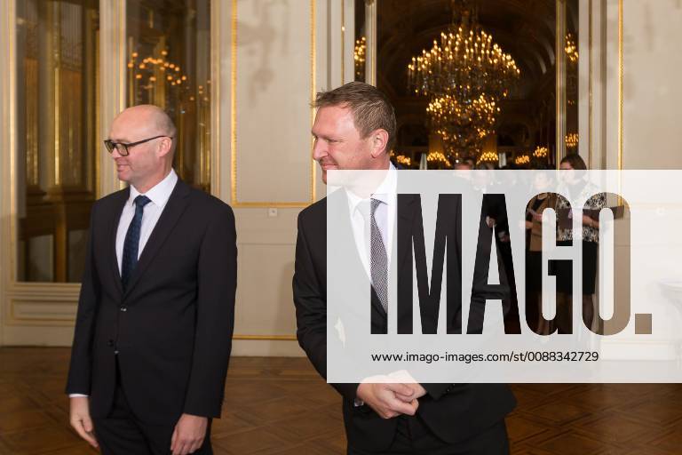 Dimiter Tzantchev pictured during a New Year s reception organized by ...
