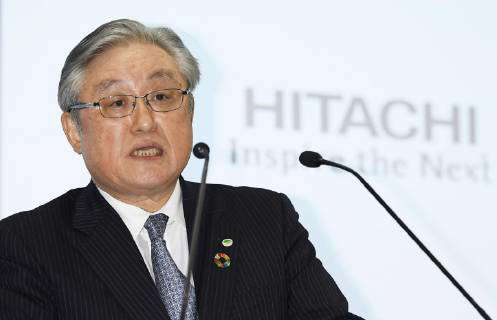 Hitachi nuclear project in Britain Hitachi Ltd. President Toshiaki ...