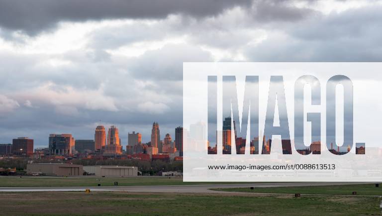 Kansas City Missourri Clay County Downtown City Skyline Sunrise