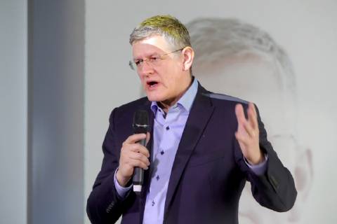 Director of the GIZ Energy Efficiency Reforms in Ukraine project George ...