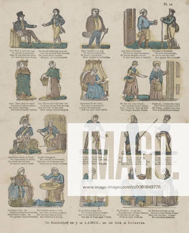 Professions, Germany, Jan de Lange (II), Anonymous