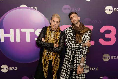 HOLLYWOOD, FL - JANUARY 31: Liraz Russo aka Static and Ben El Tavori ...