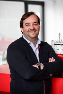 GEOxyz s CEO Patrick Reyntjens pictured at the headquarters of GEOxyz ...