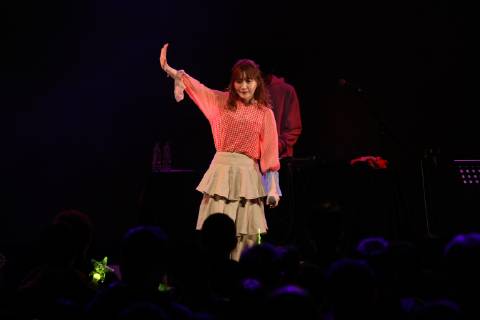 Japanese singer-songwriter Maco performs during the Best Love MACO TOUR ...
