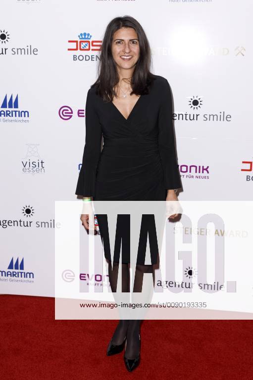 Serap Güler at the presentation of the 14 Steiger Award 2019 at the ...