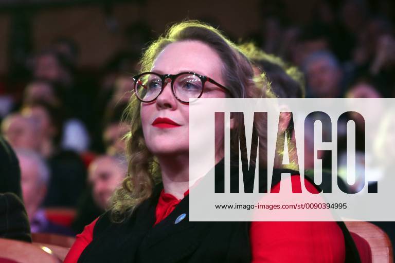 MOSCOW, RUSSIA – MARCH 30, 2019: Actress Yulia Aug at the 32nd Nika ...