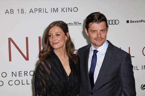 Alexandra Maria Lara and Sam Riley during the world premiere of The ...