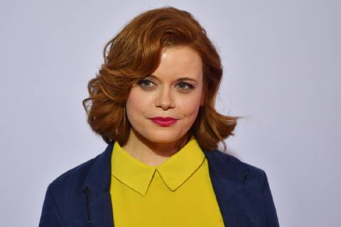 Sandra REISS actress single frame cut single motif portrait portrait ...