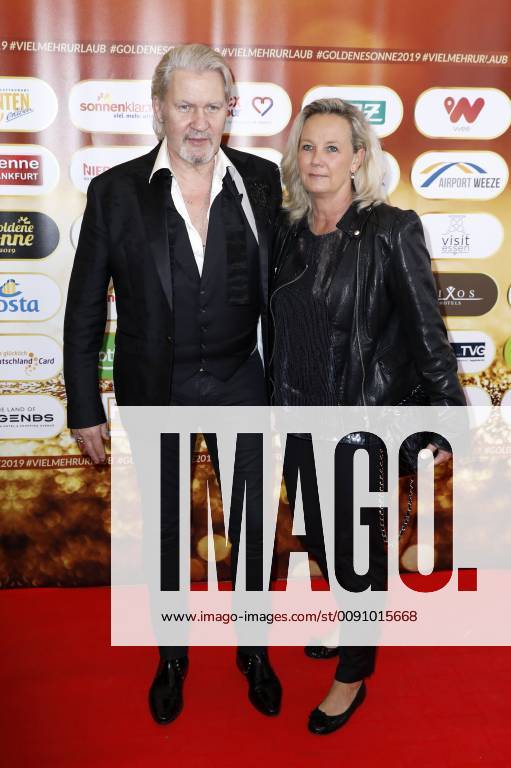 Johnny Logan with wife Ailis Sherrard at the award ceremony of the ...