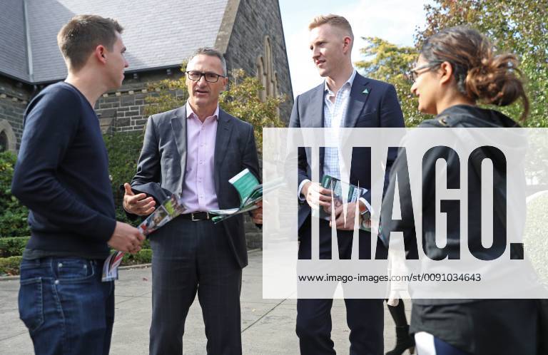 ELECTION19 RICHARD DI NATALE HTV CARDS, Greens leader Richard Di Natale ...